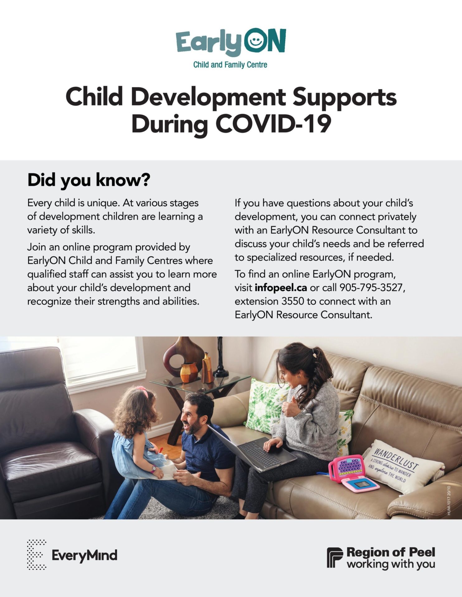 Child Development Supports During COVID-19 - My Neighbourhood Services