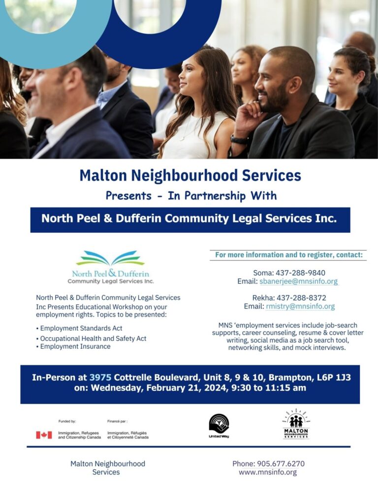 My Neighbourhood Services - People Helping People